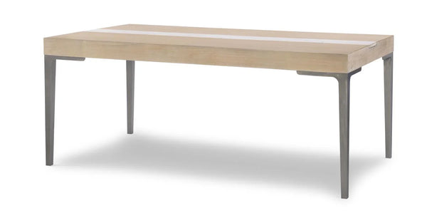 Biscayne - Metal Leg Table Base - Malabar With Alabaster Fronts ...